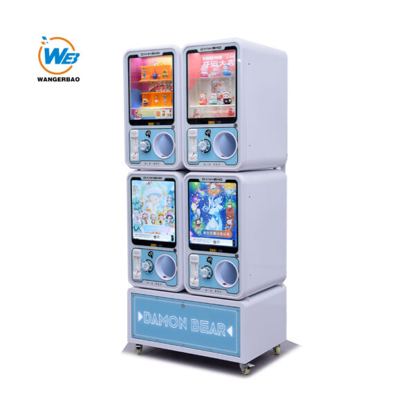 Dankewo Blue Metal Gashapon Machine – Video Display Edition