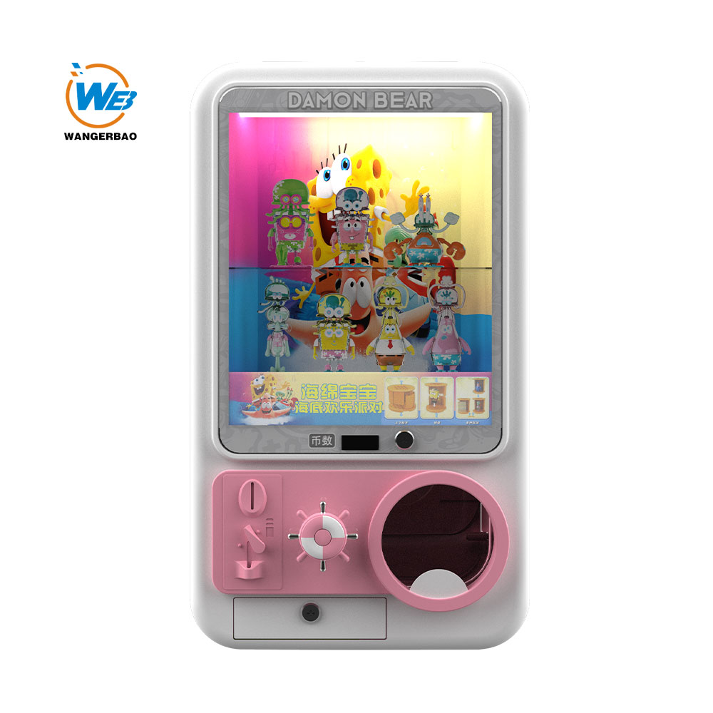 DANKEWO Full Injection Plastic Mini Gashapon Machine 100-Pink Toy ...