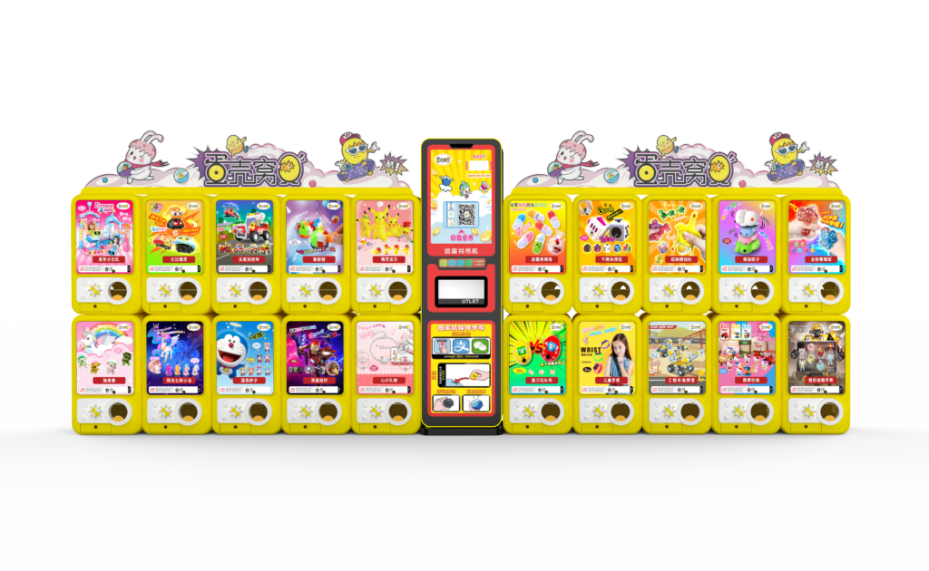 Mini Gacha Machine Plastic Gashapon Capsule Vending Machine-WANGERBAO ...
