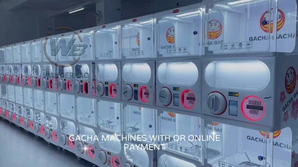 Damon Bear Updated Double‑Deck Gashapon Machine – TopGacha