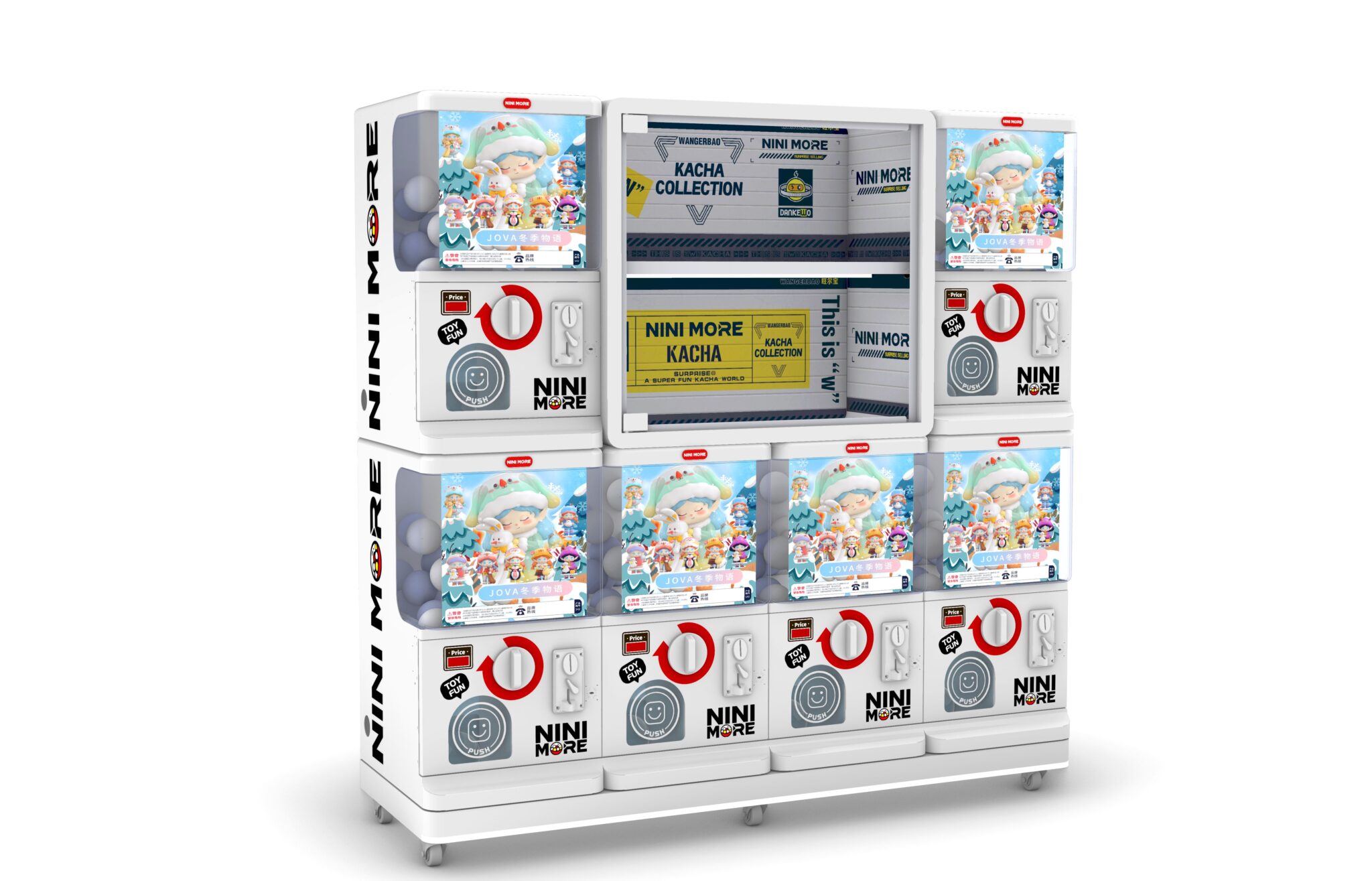 Gashapon Machine Poster Displays – Acrylic & Plastic Options